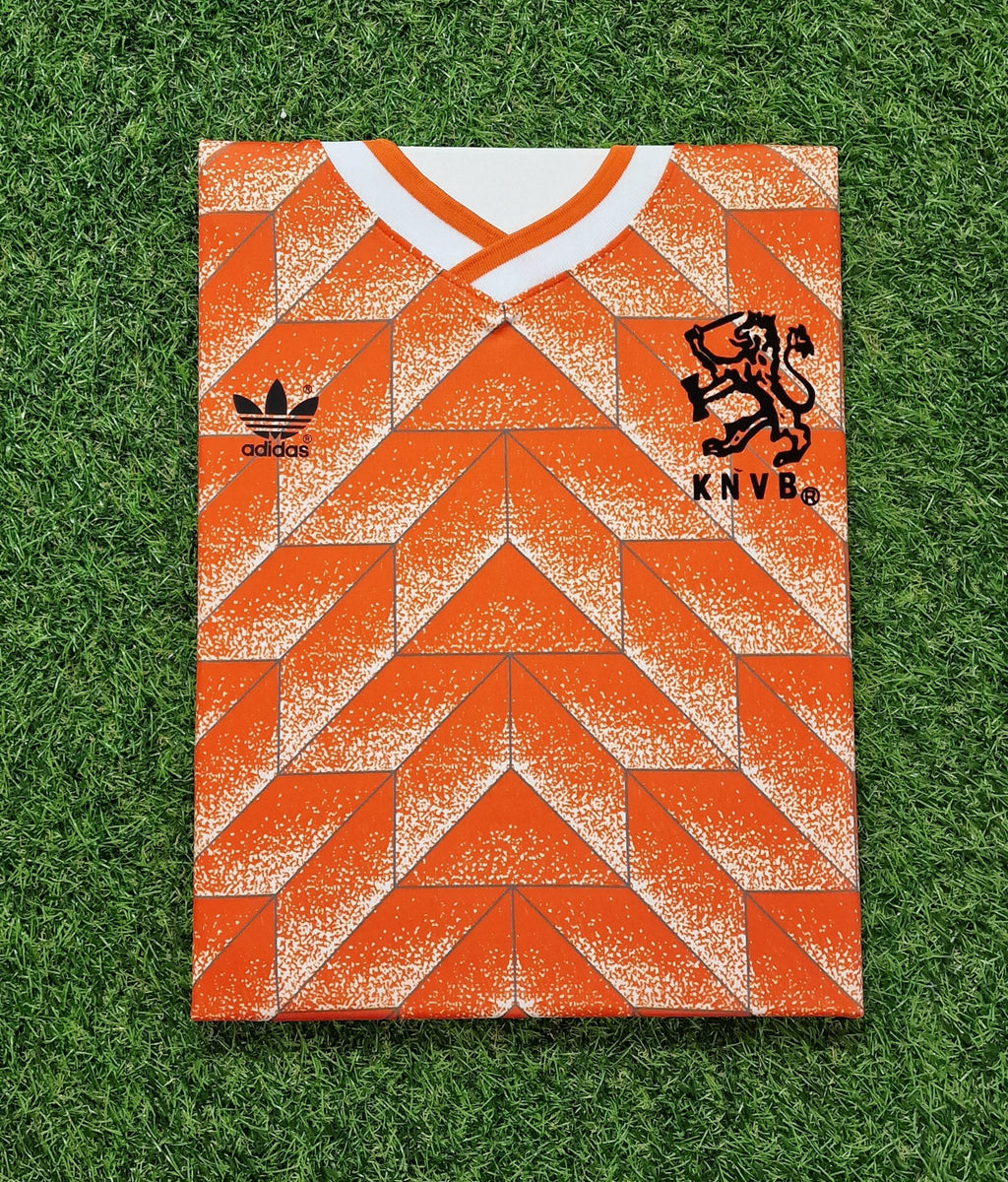 Netherlands Dutch 1988 Football Shirt Canvas – Mystique Jerseys